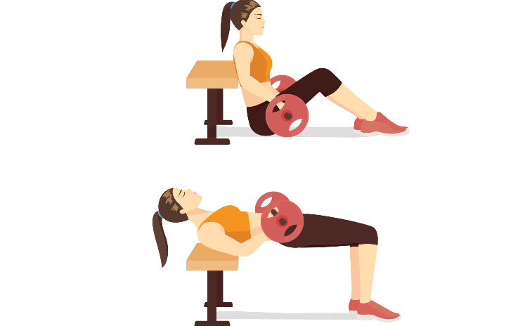 Hip Thrust ejercicio para dar forma al gluteo | DKV